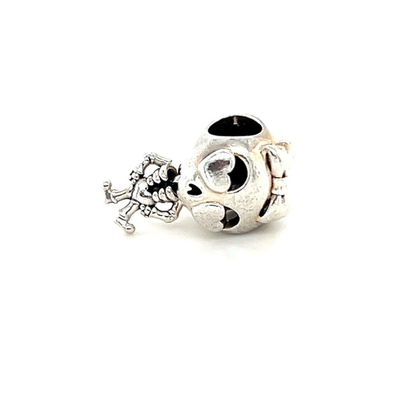 Pandora | Jewelry | Pandora Skeleton Girl Charm Retired | Poshmark